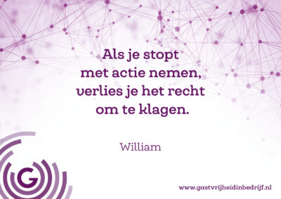 Quotes en inspiratie voor jou - Gastvrijheid in Bedrijf
